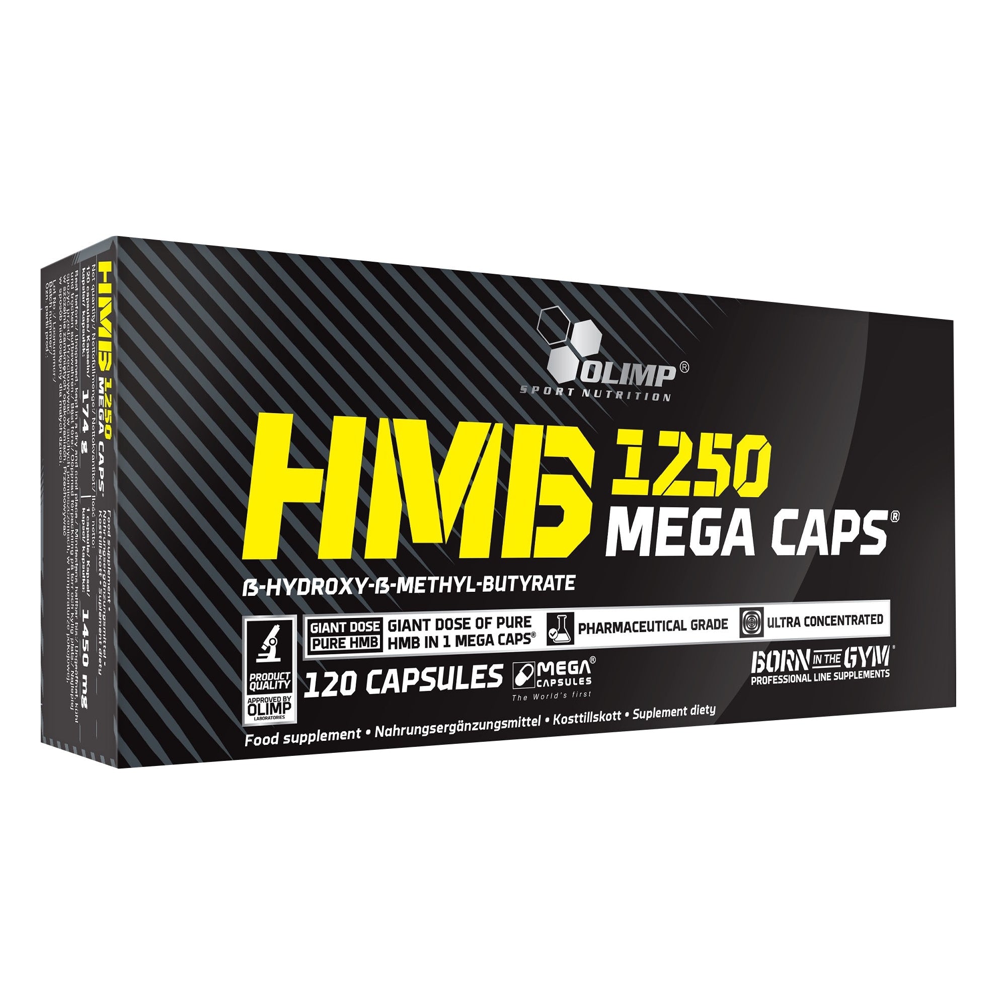 HMB Mega Caps - 120 caps | Vitax.ro
