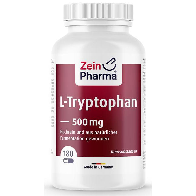 L-Tryptophan, 500mg - 180 caps | Vitax.ro