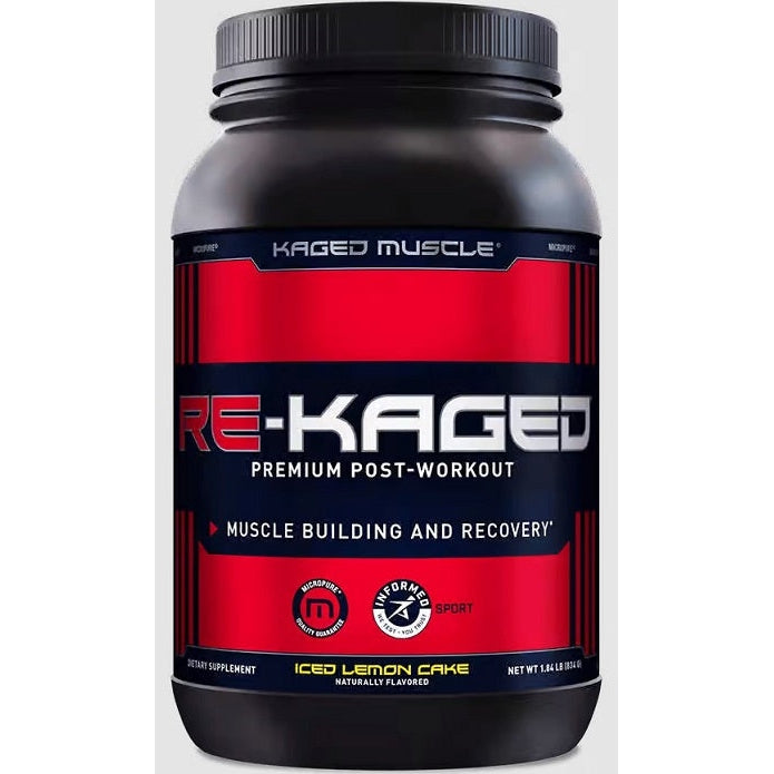 Re-Kaged, Iced Lemon Cake - 834g | Vitax.ro