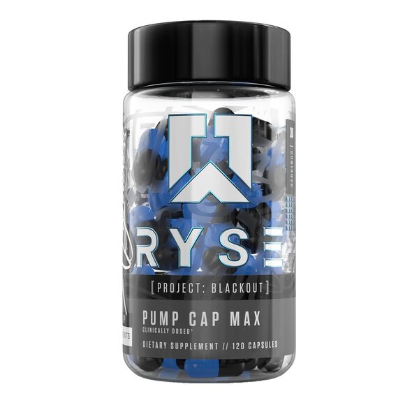 Pump Cap Max - Project Blackout - 120 caps | Vitax.ro