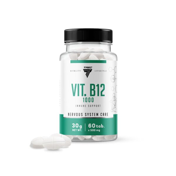 Vit. B12 1000 - 60 tabs | Vitax.ro