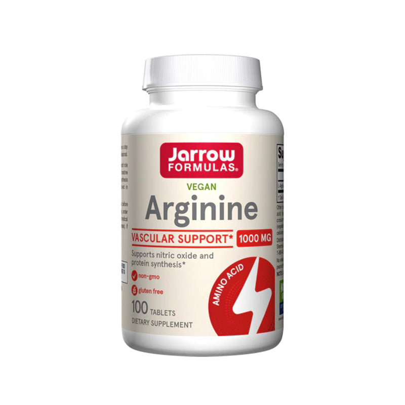 Arginine, 1000mg, 100 tabs, Jarrow Formulas | Vitax.ro