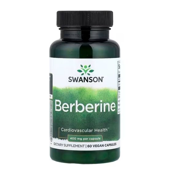 Berberine, 400mg, 60 caps, Swanson | Vitax.ro