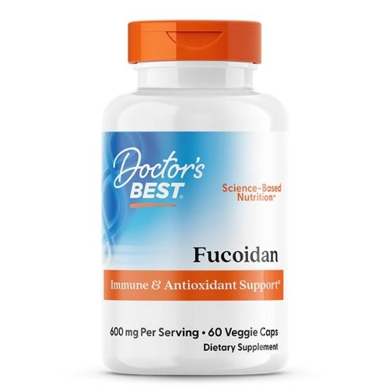 Fucoidan 70%, 60 vcaps, Doctor's Best– Vitax.ro