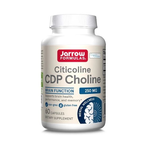 Citicoline CDP Choline, 250mg, 60 caps, Jarrow Formulas | Vitax.ro
