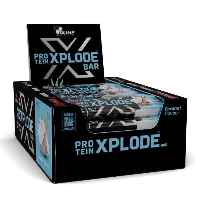 Protein Xplode Bar, Coconut, 25 x 40g, Olimp Nutrition | Vitax.ro
