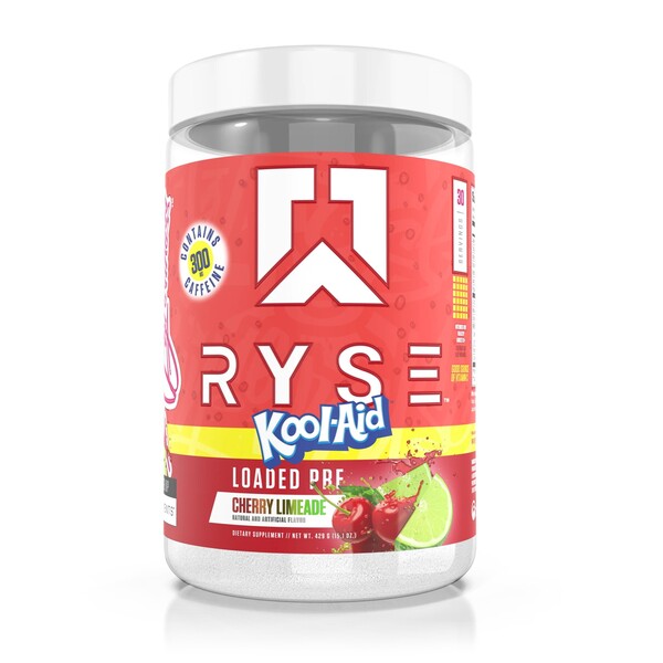 Loaded Pre, Kool-Aid Cherry Limeade, 429g, RYSE | Vitax.ro