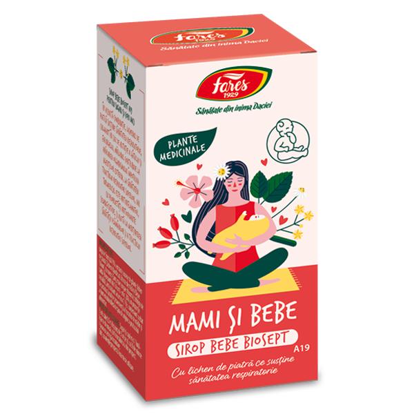 Biosept Bebe - Mami si Bebe - A19, Sirop 100ml– Vitax.ro
