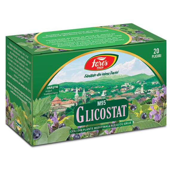 Glicostat M95, Fares, 20 Pliculete | Vitax.ro