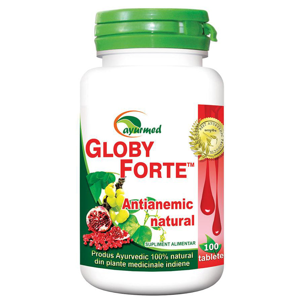 Globy Forte, Ayurmed, 100 Tablete | Vitax.ro