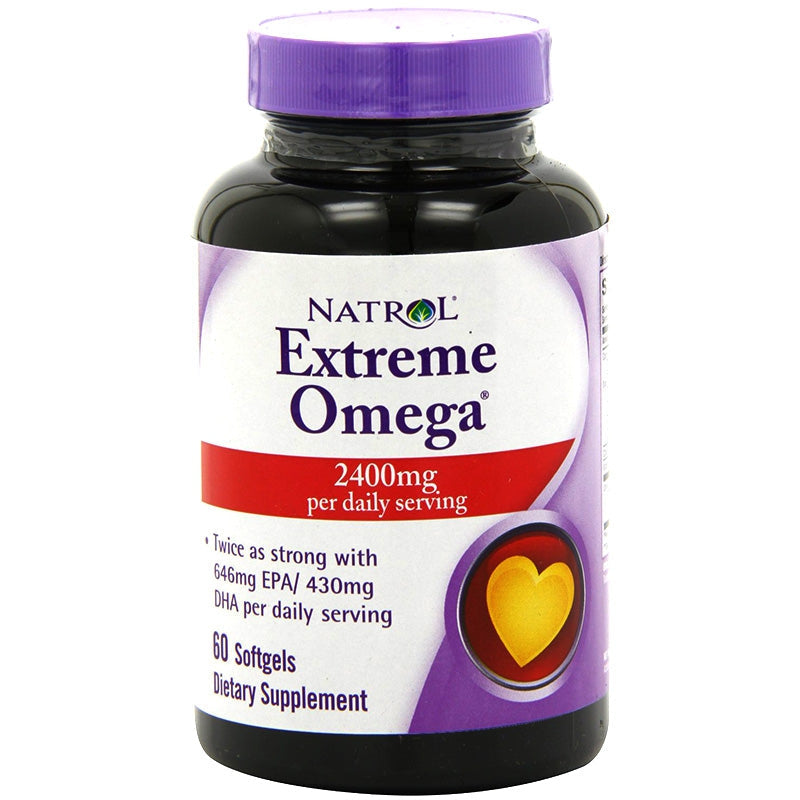 Extreme Omega, 2400mg - 60 softgels | Vitax.ro