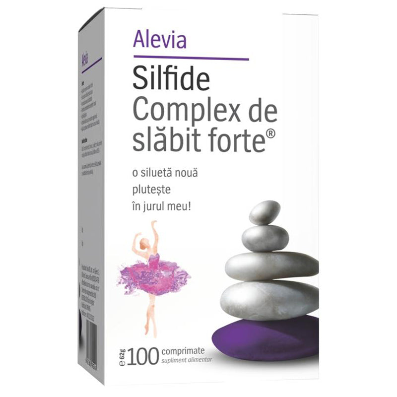 Silfide Complex de Slabit Forte, Alevia, 100 Comprimate | Vitax.ro