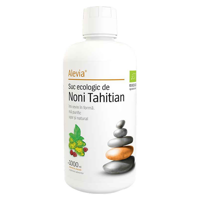 Suc Ecologic de Noni Tahitian, Alevia, 1000ml | Vitax.ro