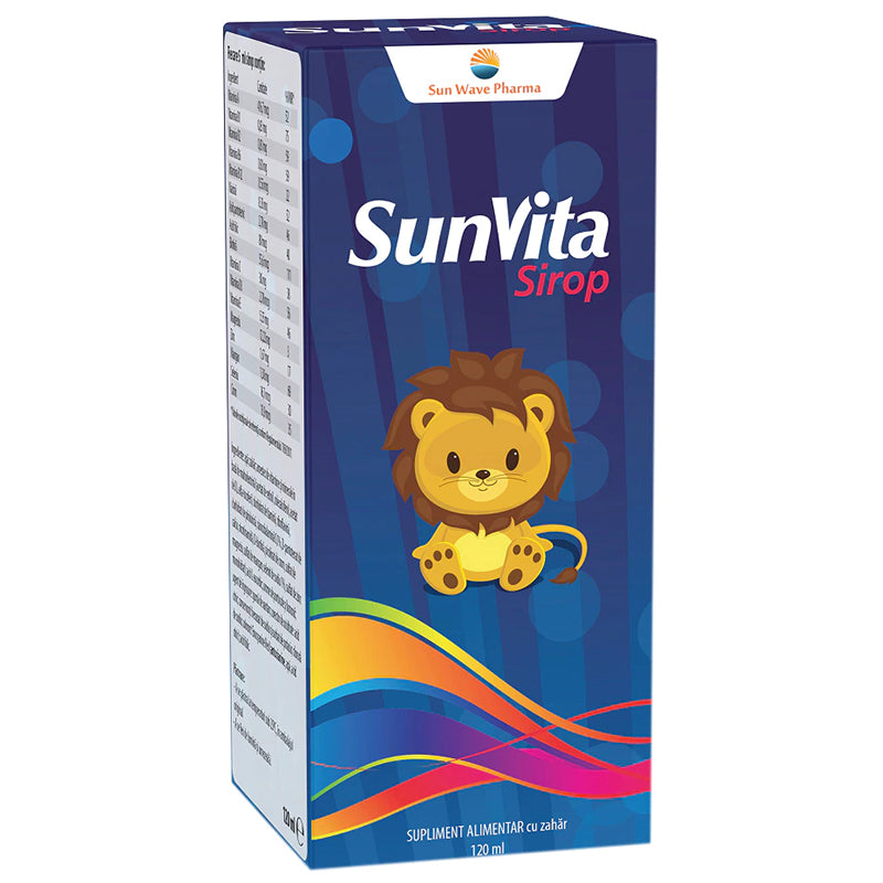 Sunvita Sirop, Sun Wave Pharma, 120ml | Vitax.ro