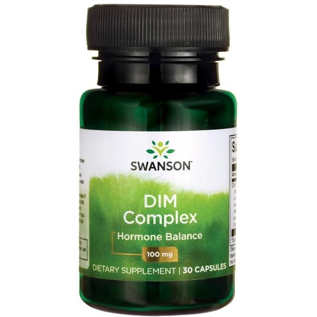 DIM Complex 100mg, 30 caps, Swanson | Vitax.ro