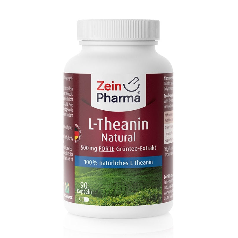 L-Theanin Natural, 500mg - 90 caps | Vitax.ro