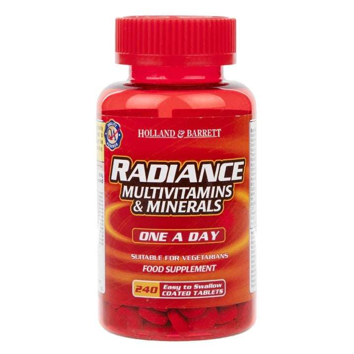 Radiance Multi Vitamins & Minerals One a Day - 240 tablets | Vitax.ro