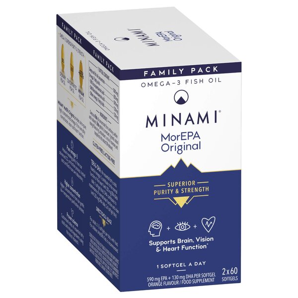 MorEPA Original - 120 (2 x 60) softgels– Vitax.ro