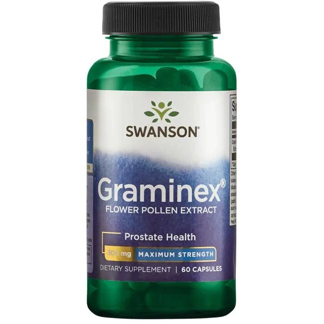 Graminex, 500mg, 60 caps, Swanson | Vitax.ro