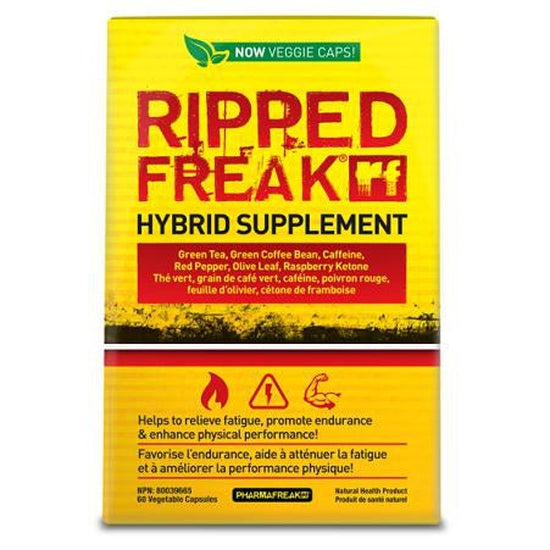 Ripped Freak, Hybrid Supplement - 60 vcaps | Vitax.ro
