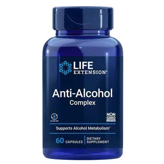 Anti-Alcohol Complex, 60 caps, Life Extension | Vitax.ro