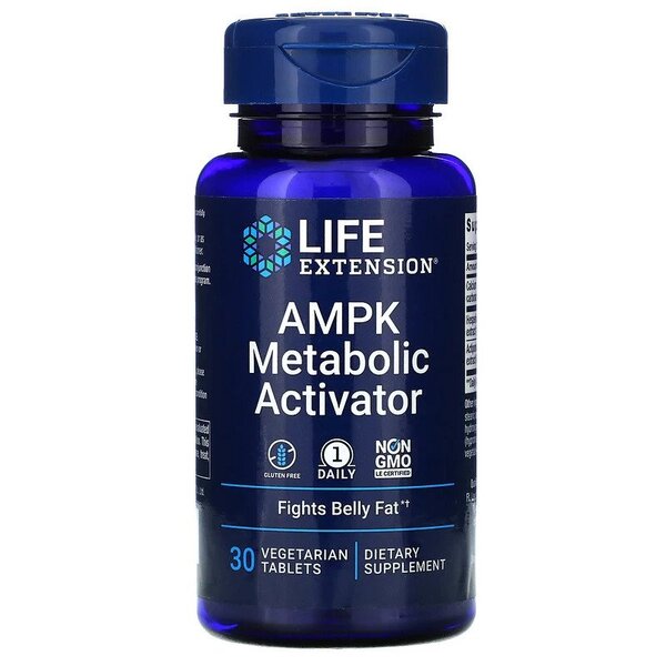 AMPK Metabolic Activator, 30 vegetarian tabs, Life Extension | Vitax.ro