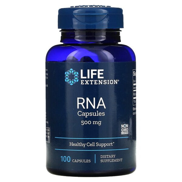 RNA Capsules, 500mg, 100 caps, Life Extension | Vitax.ro
