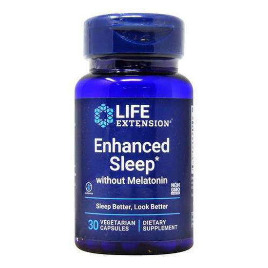 Enhanced Sleep without Melatonin, 30 vcaps, Life Extension | Vitax.ro