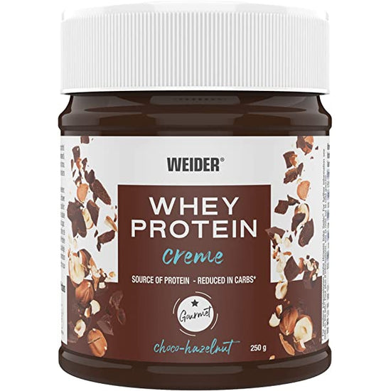 Whey Protein Choco Creme, Choco-Hazelnut, 250g, Weider | Vitax.ro Whey Protein Choco Creme, Choco-Hazelnut, 250g, Weider | Vitax.ro