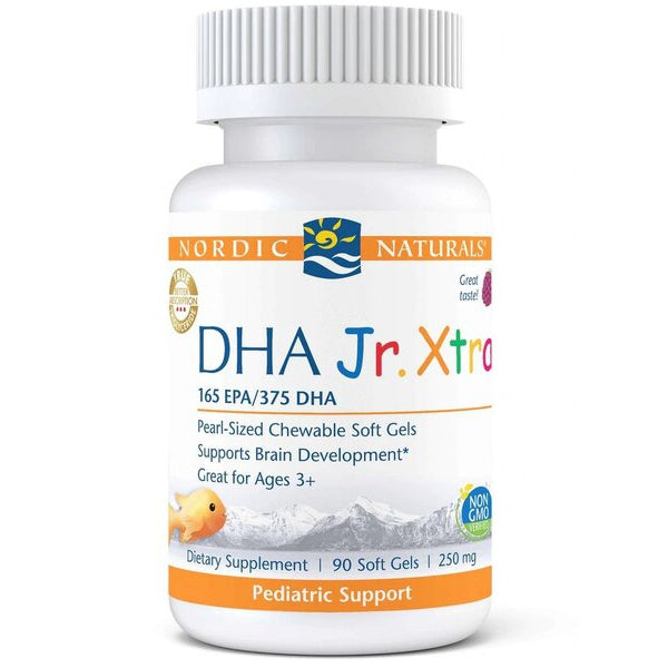 DHA Junior Xtra, Berry - 90 softgels | Vitax.ro