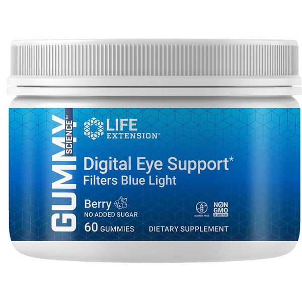 Digital Eye Support Gummies, Berry, 60 gummies, Life Extension | Vitax.ro