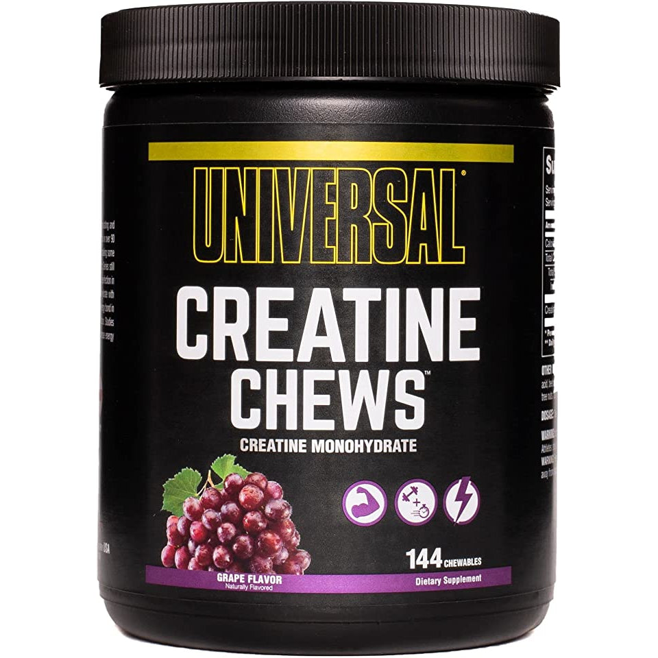 Creatine Chews, Grape - 144 chewables | Vitax.ro
