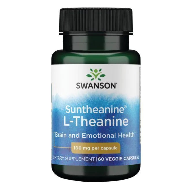 Suntheanine L-Theanine, 100mg - 60 vcaps | Vitax.ro