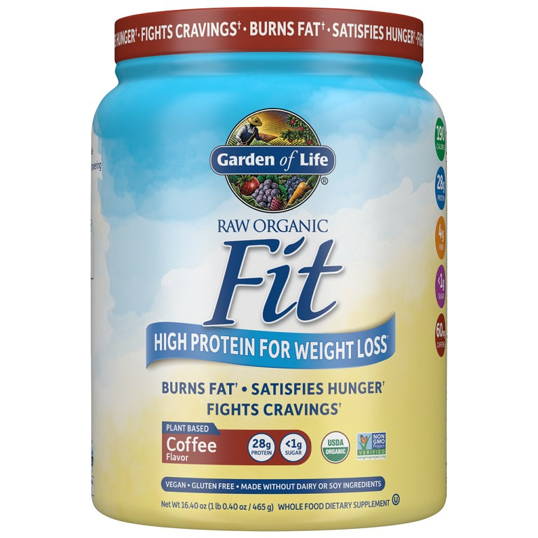 Raw Organic Fit, Coffee - 465g | Vitax.ro